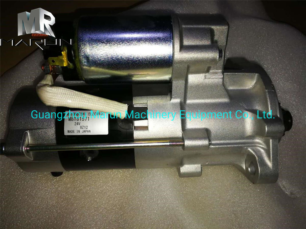 Original Isuzu Engine Parts Starter Motor 24V For 4LE2 8-98072315-0 ...