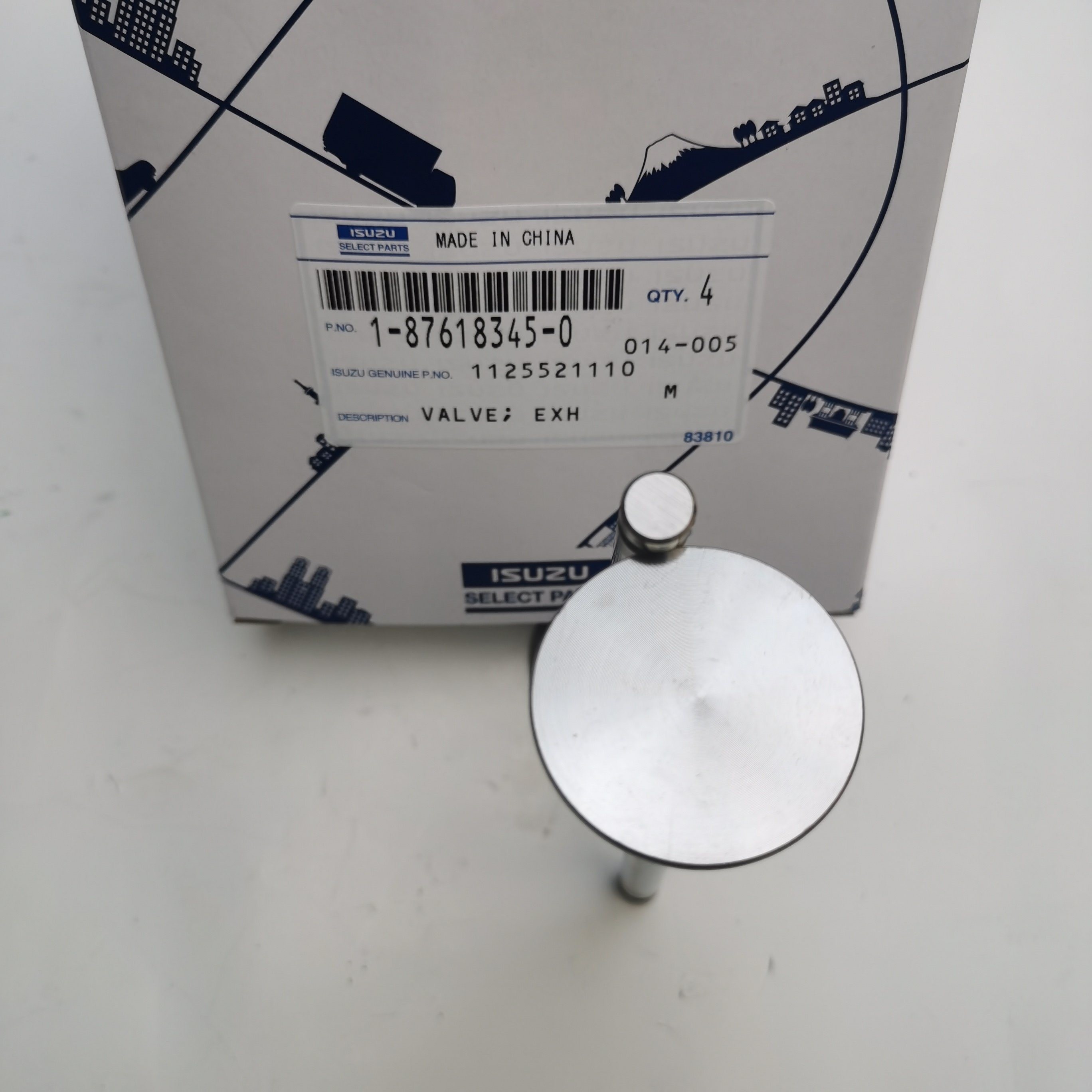 ISP Isuzu Engine Parts 6bg1 4bg1 1-12552-083-0 1-87618345-0 Exhaust ...